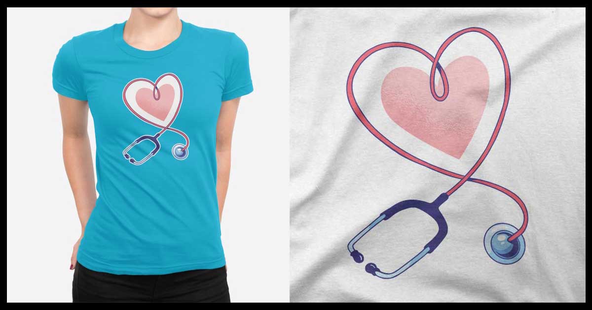 Majica Stetoskop srce | T-majice